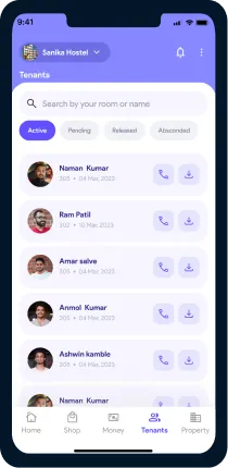 PG & Hostel Management System Software | BTRoomer